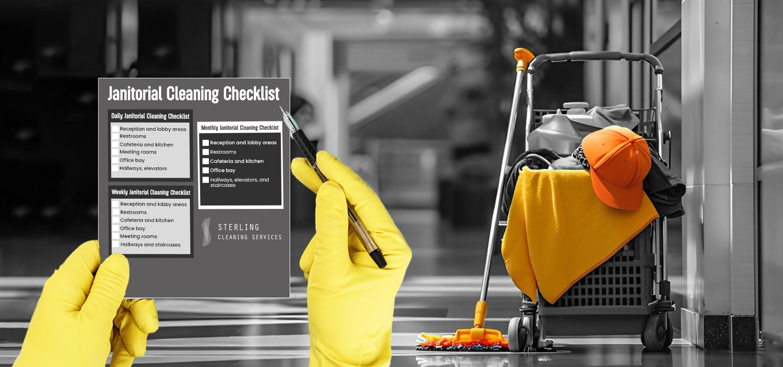Janitorial Cleaning Checklist | Sterling Cleaning Services